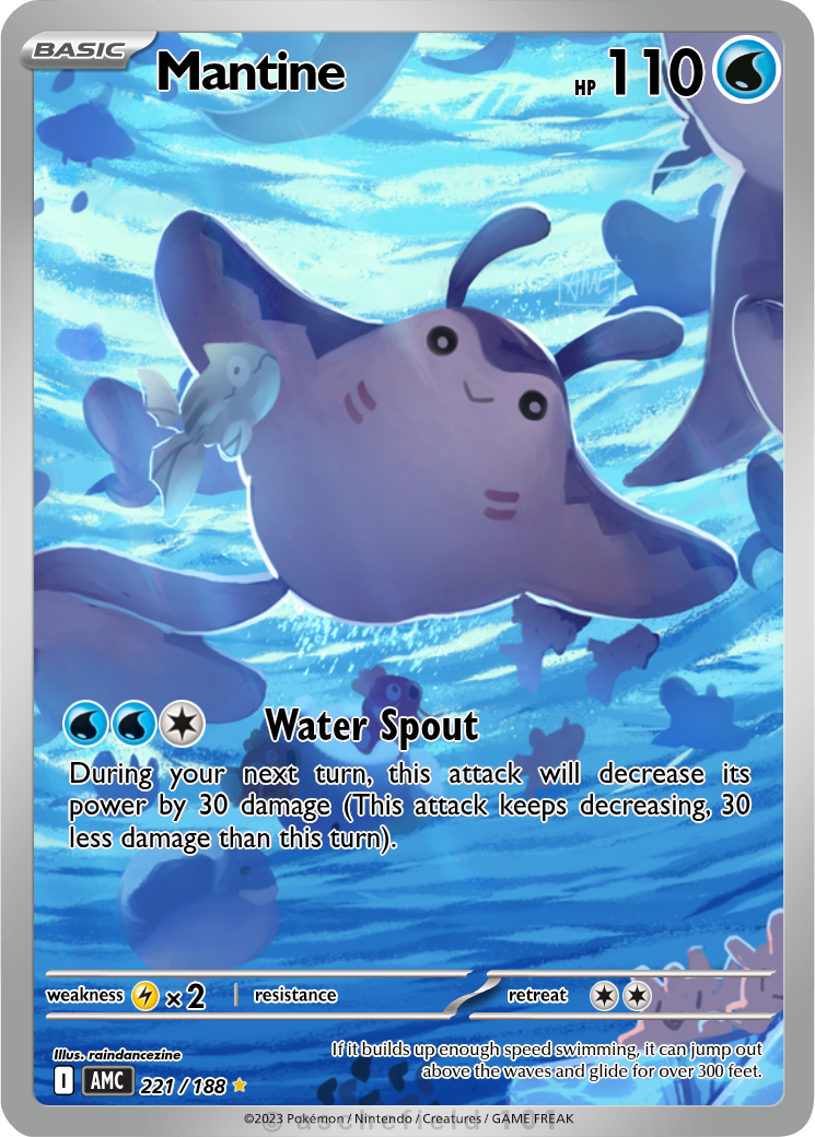 Mantine - Umbreon1 | Pokécardmaker.net