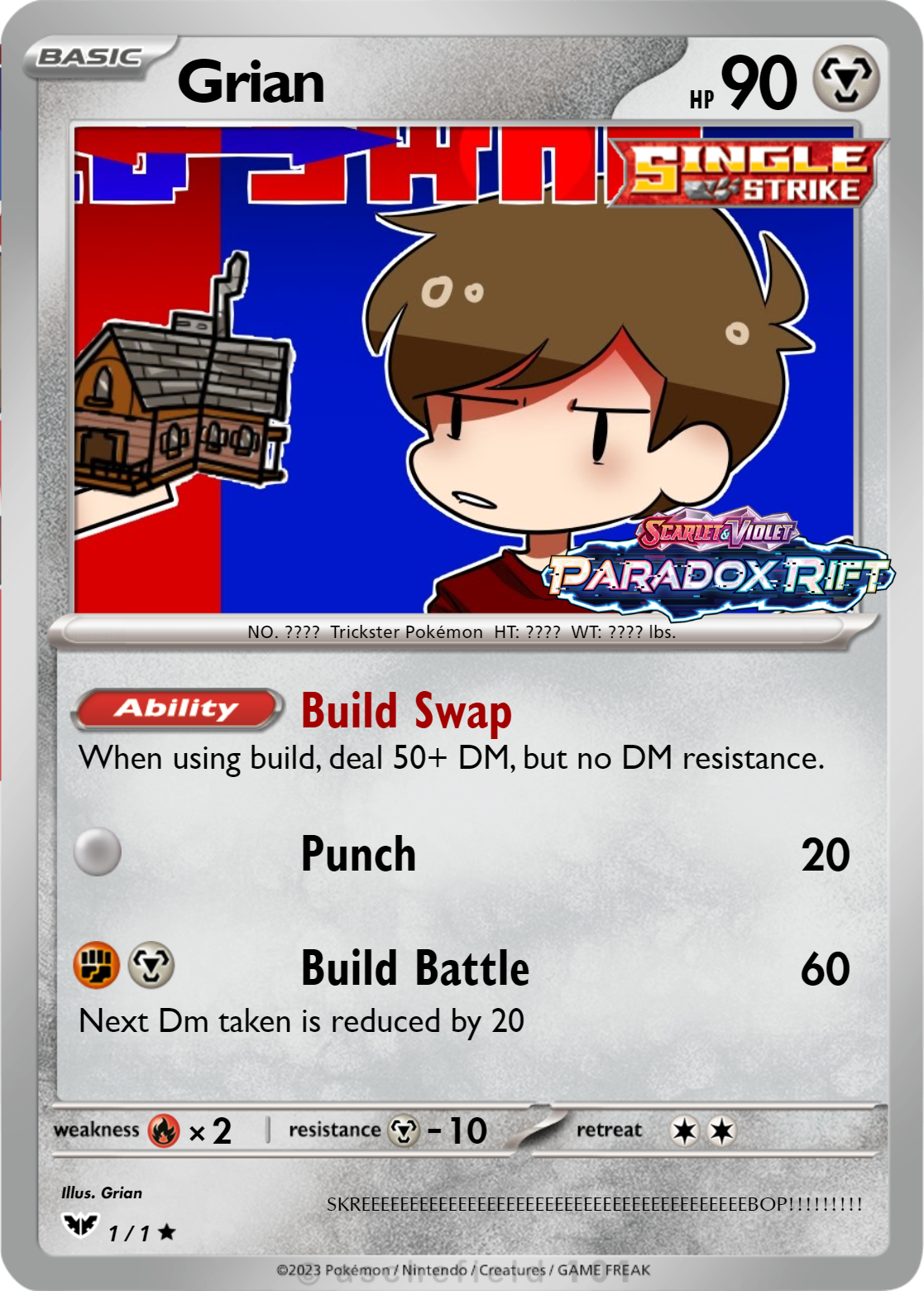 Grian - UniversesCollide | Pokécardmaker.net