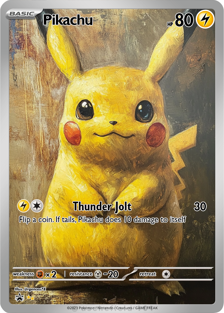 Pikachu - Urgences78 | Pokécardmaker.net