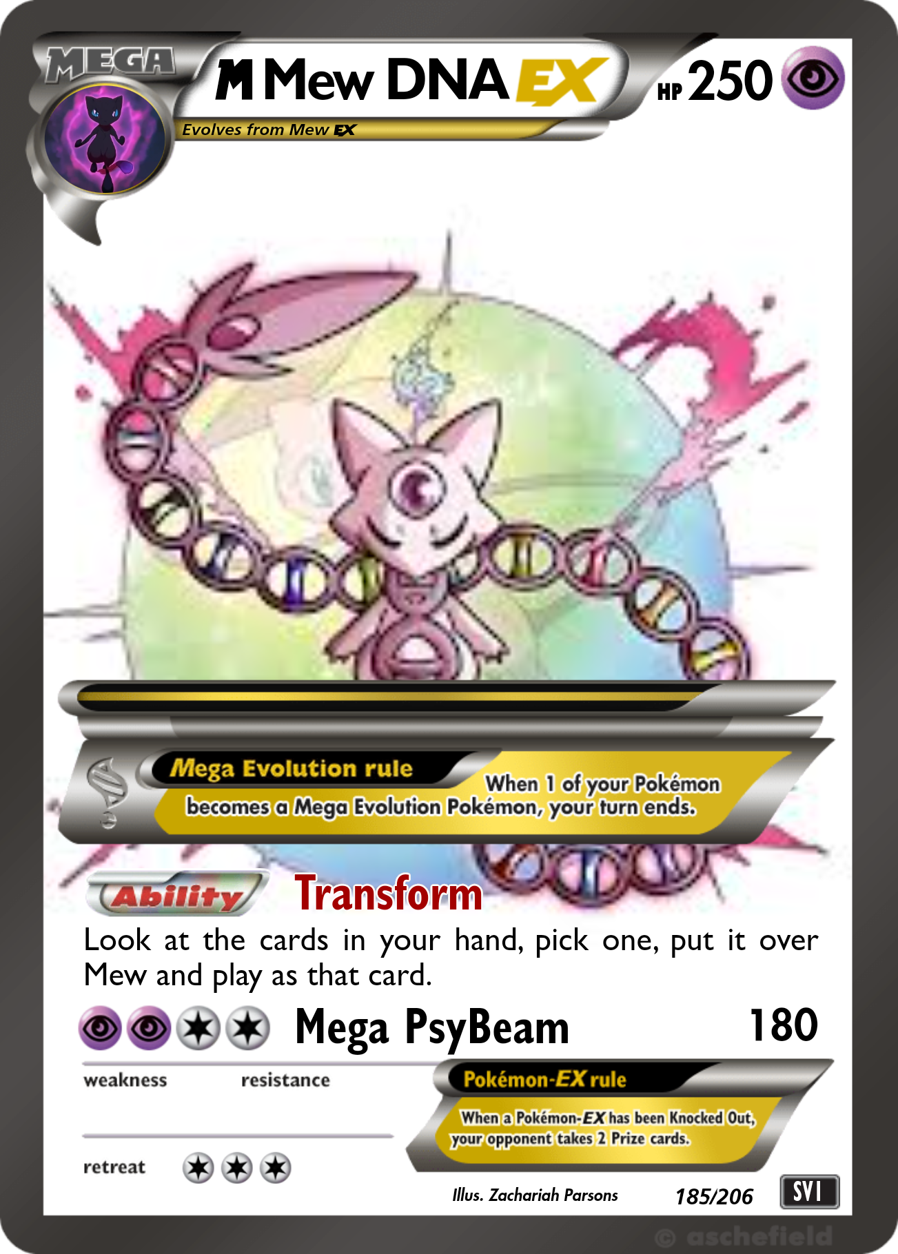 Mew DNA - UsernameAlreadyTaken | Pokécardmaker.net