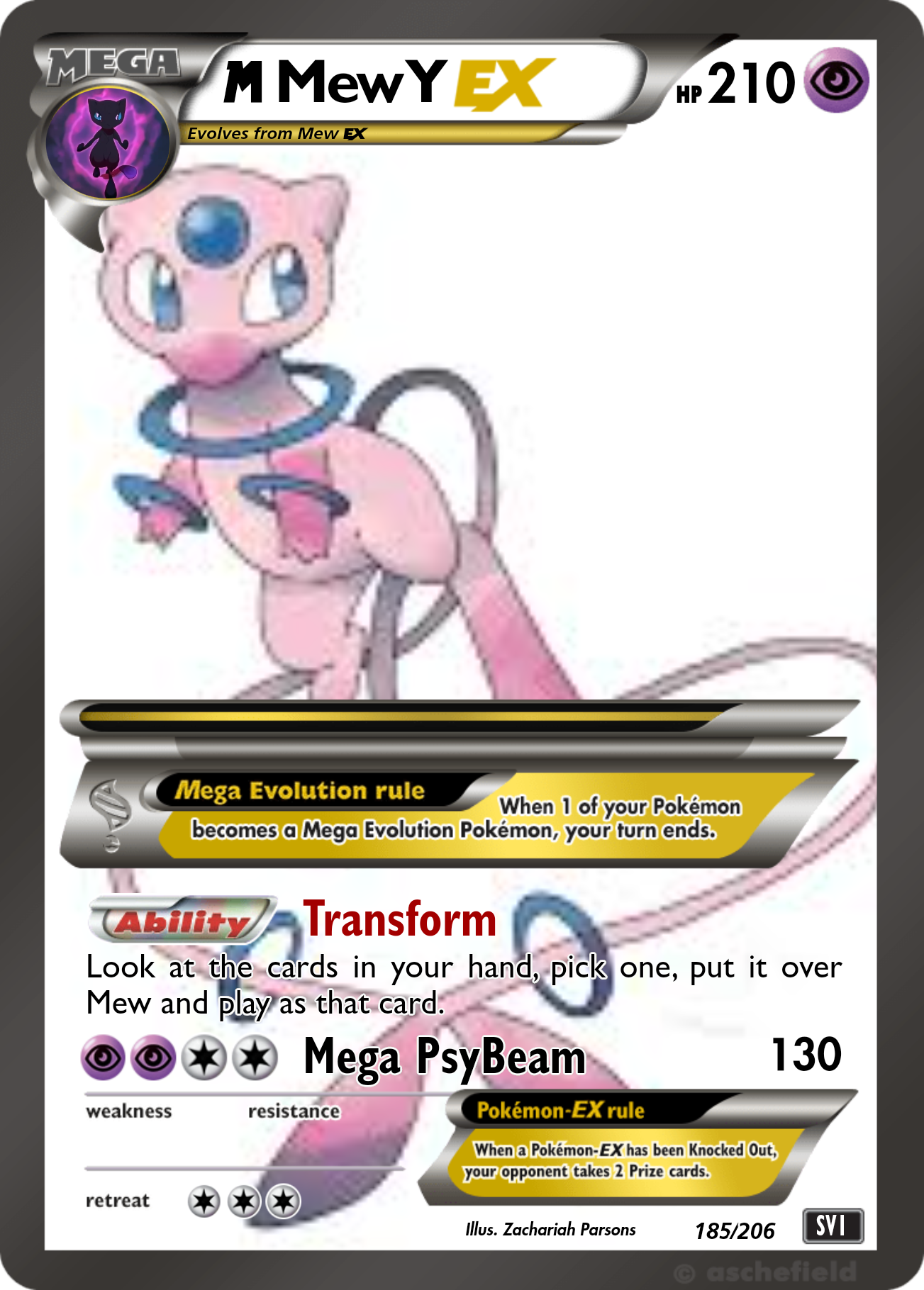 Mew Y - UsernameAlreadyTaken | Pokécardmaker.net