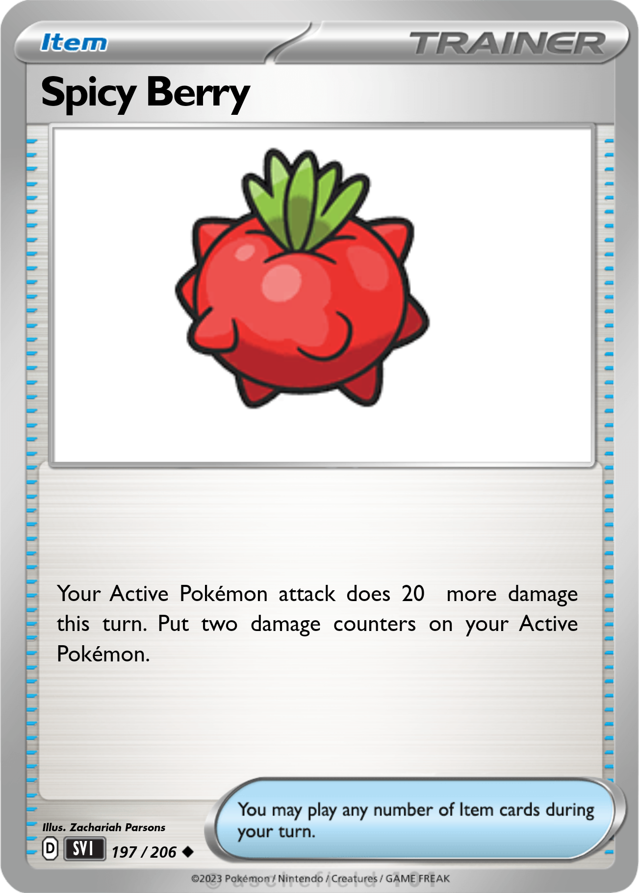 Spicy Berry - UsernameAlreadyTaken | Pokécardmaker.net