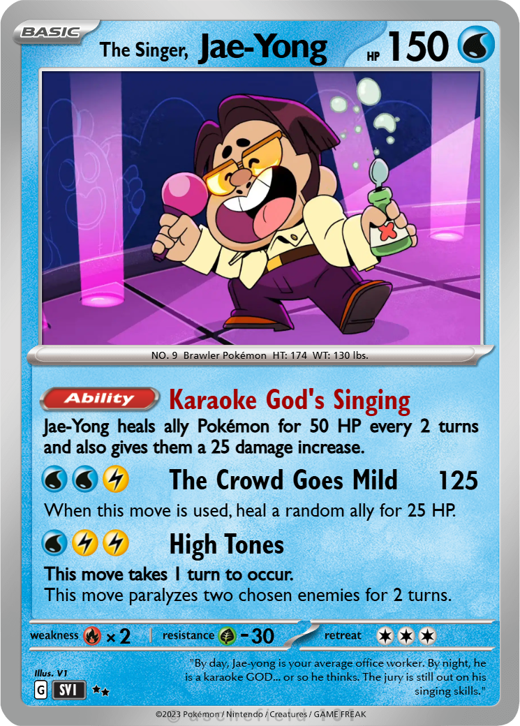 Jae-Yong - V12 | Pokécardmaker.net