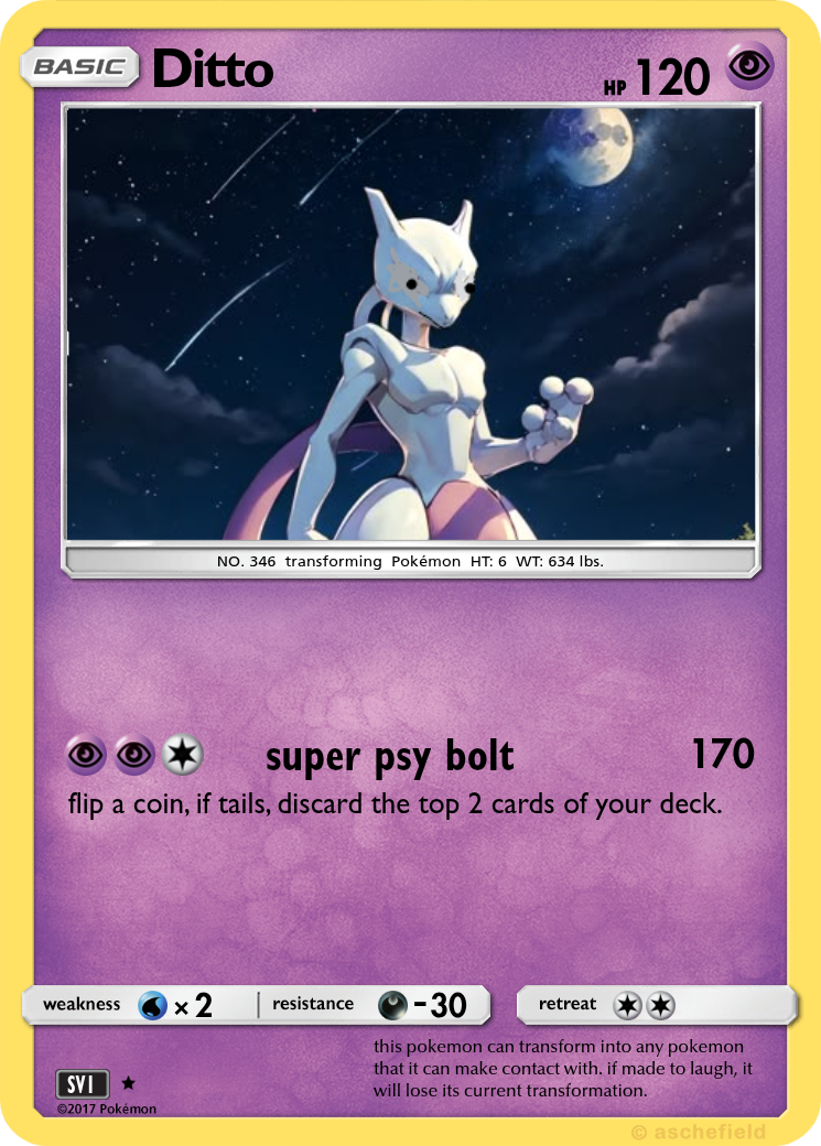 Ditto - VALOR100 | Pokécardmaker.net