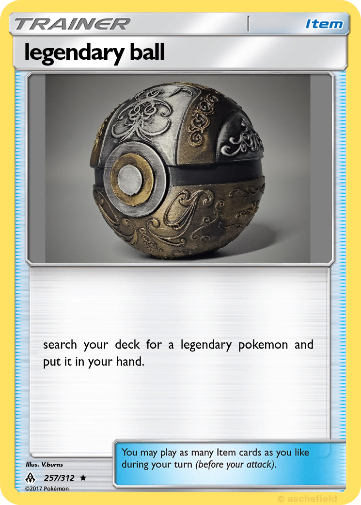 legendary ball - VALOR100 | Pokécardmaker.net
