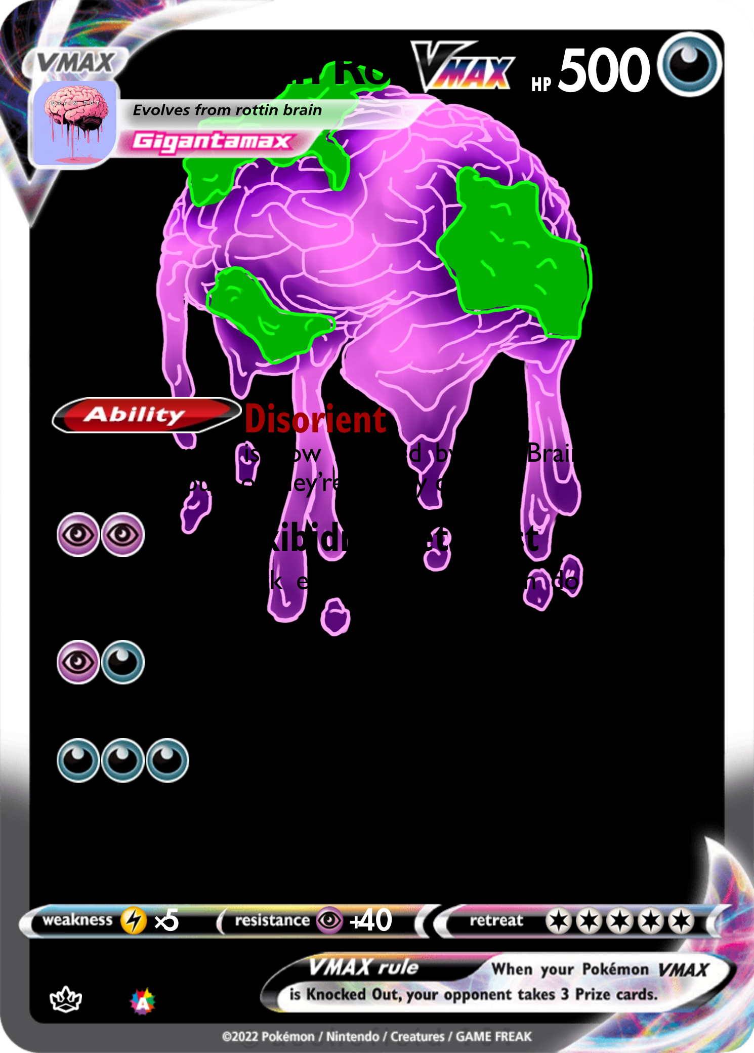 Brain Rot - VH240a_1 | Pokécardmaker.net