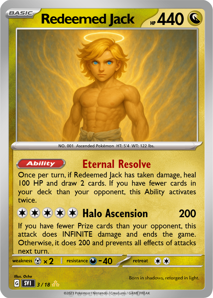 Redeemed Jack - Valic | Pokécardmaker.net