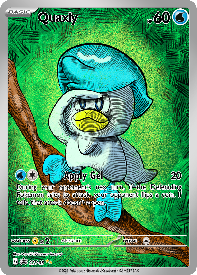 Quaxly - Venoki | Pokécardmaker.net