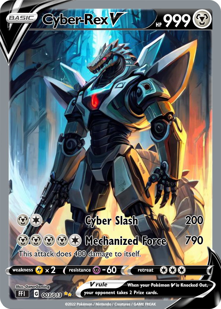 Cyber-Rex - VenomGatorYT | Pokécardmaker.net