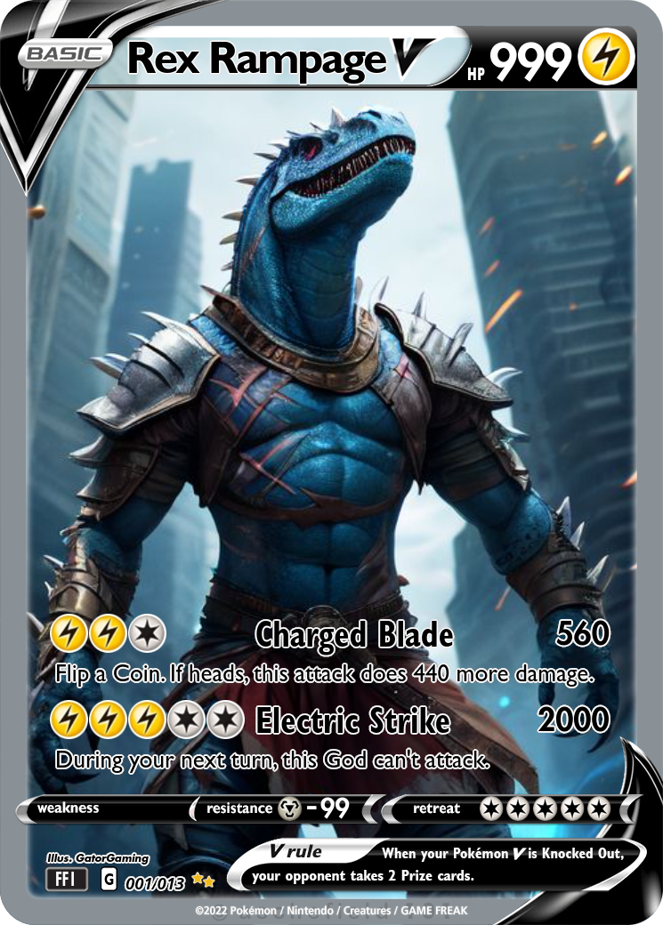 Rex Rampage - VenomGatorYT | Pokécardmaker.net