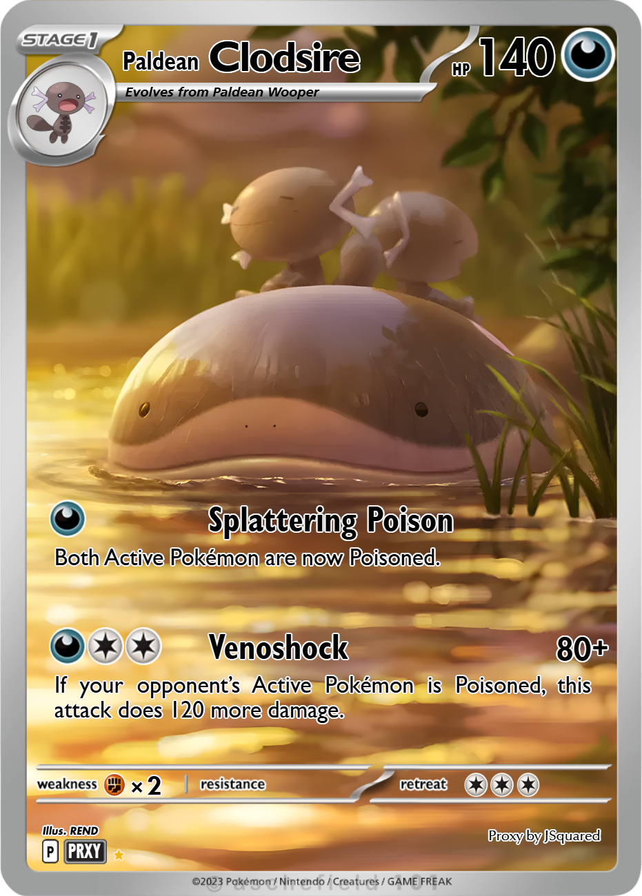 Clodsire - VenomePlatypus | Pokécardmaker.net