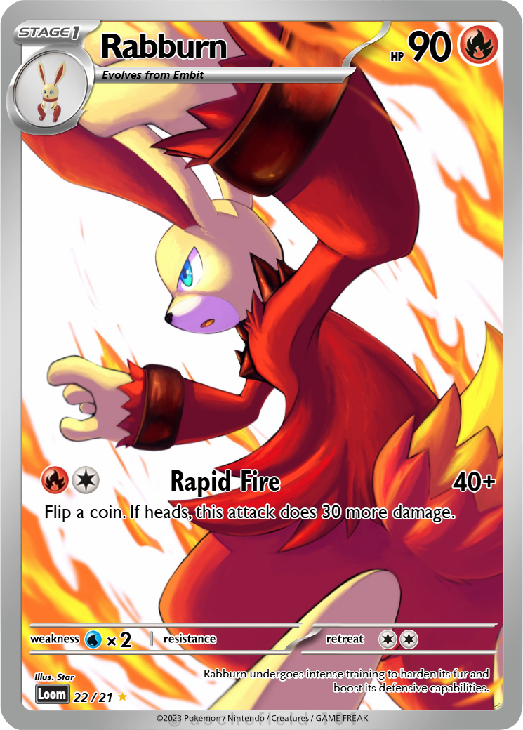 Rabburn - Vidrek | Pokécardmaker.net