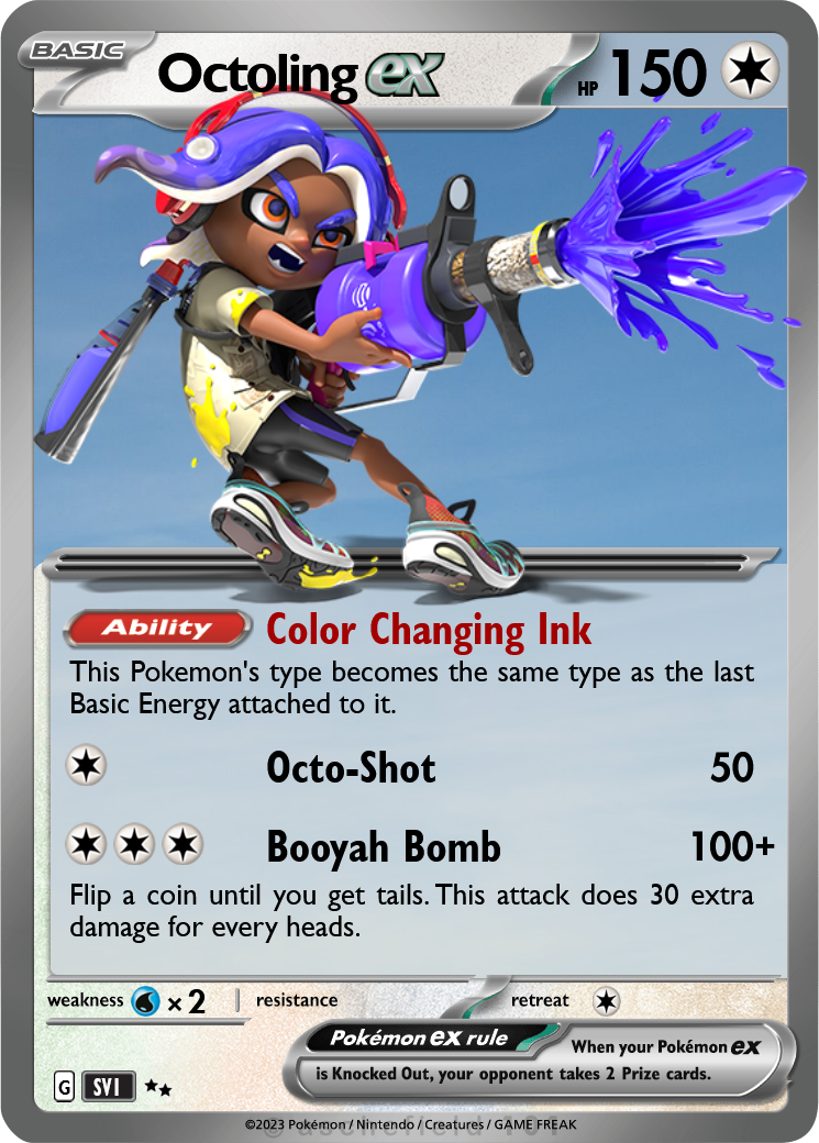 Octoling - VinylSounds | Pokécardmaker.net