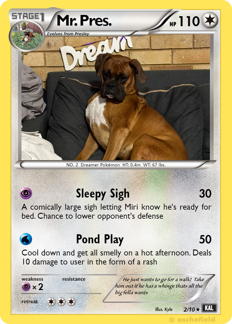 Mr. Pres. - Virologic | Pokécardmaker.net