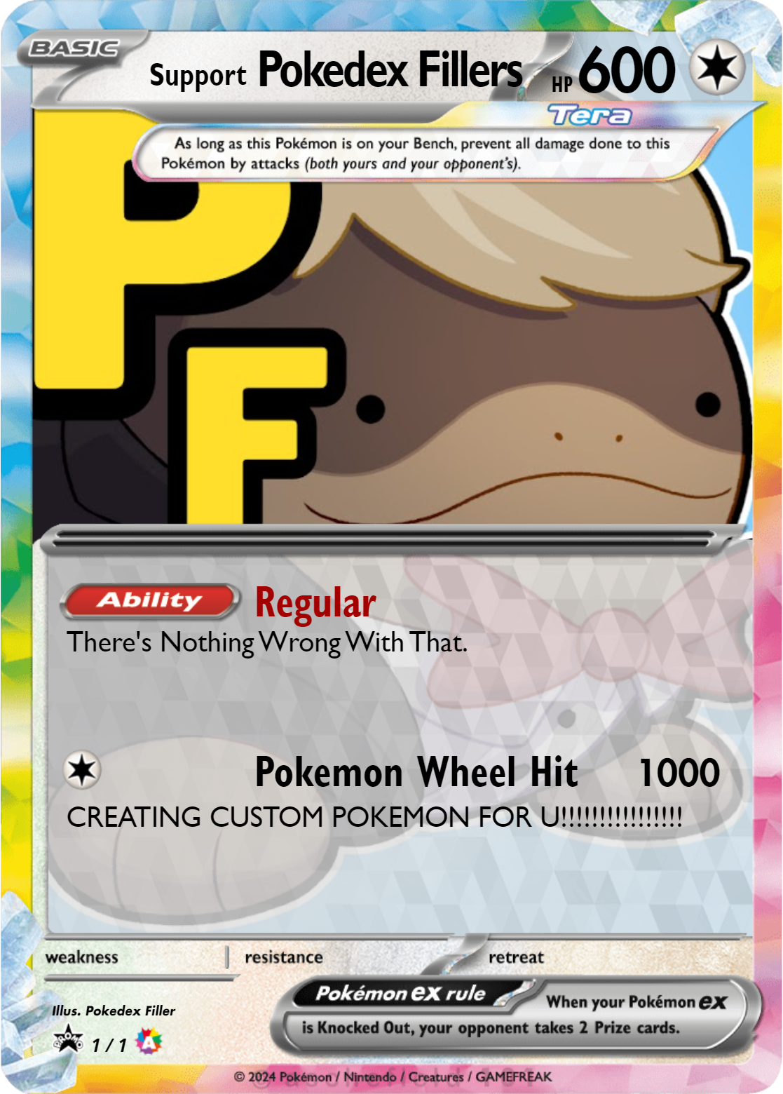 Pokedex Fillers - VoidPokeCards | Pokécardmaker.net