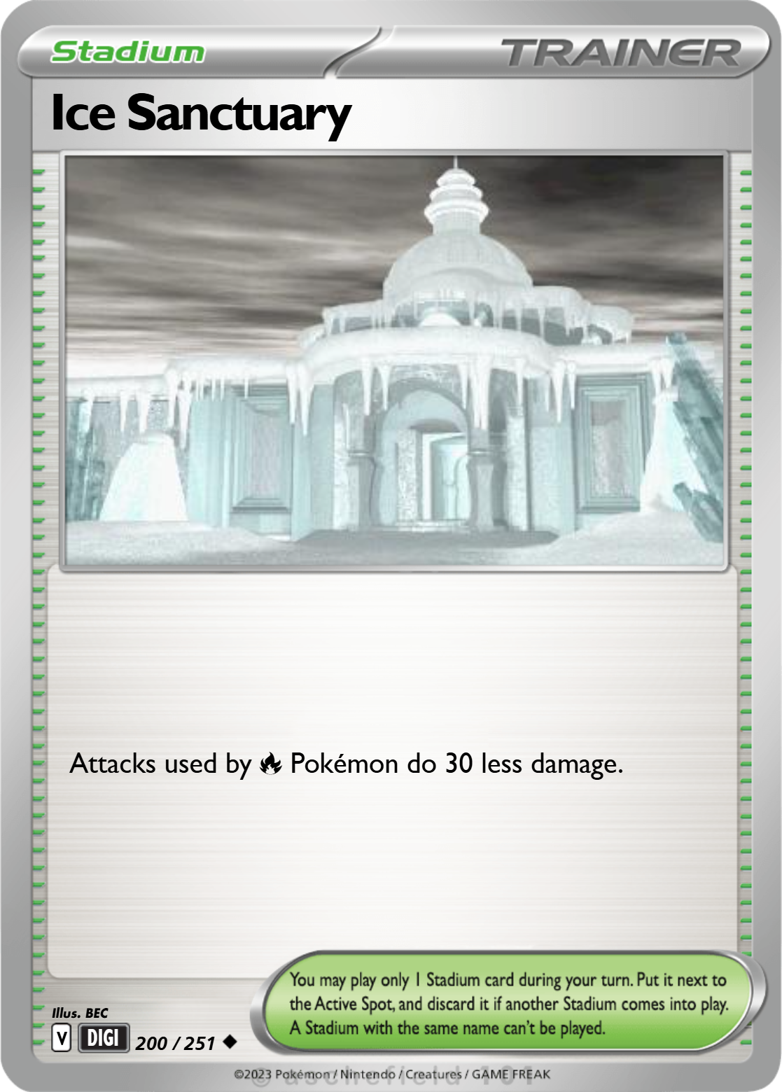 Ice Sanctuary - Vox540 | Pokécardmaker.net