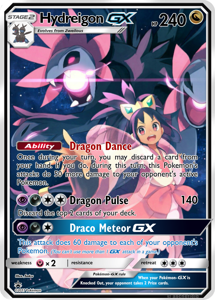 Hydreigon - WAAAZZAAAA | Pokécardmaker.net