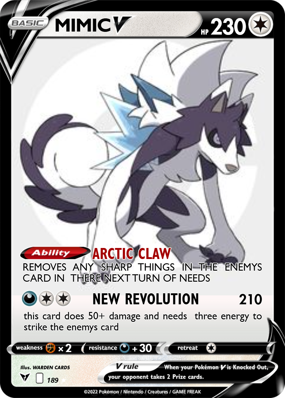 MIMIC - WARDEN-CARDS | Pokécardmaker.net