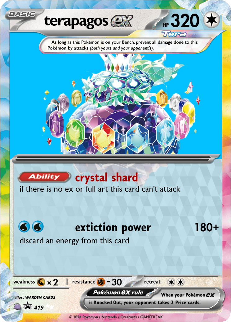 terapagos - WARDEN-CARDS | Pokécardmaker.net