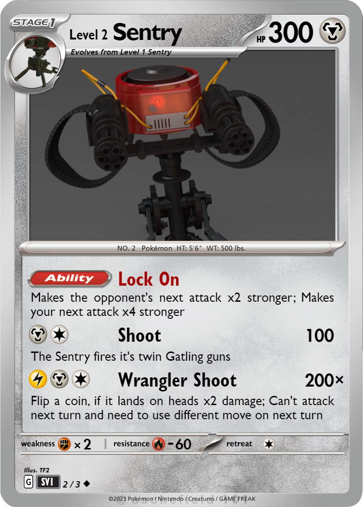 Sentry - WarDog20120 | Pokécardmaker.net