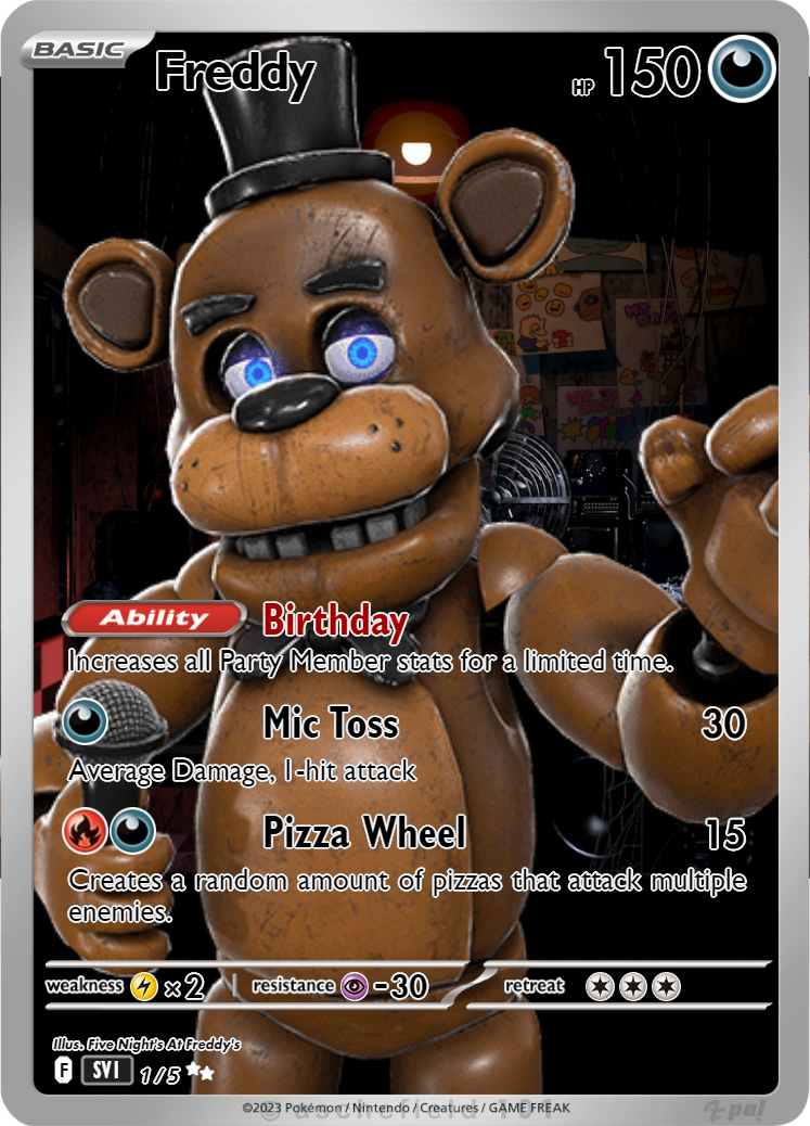 Freddy - Warden | Pokécardmaker.net