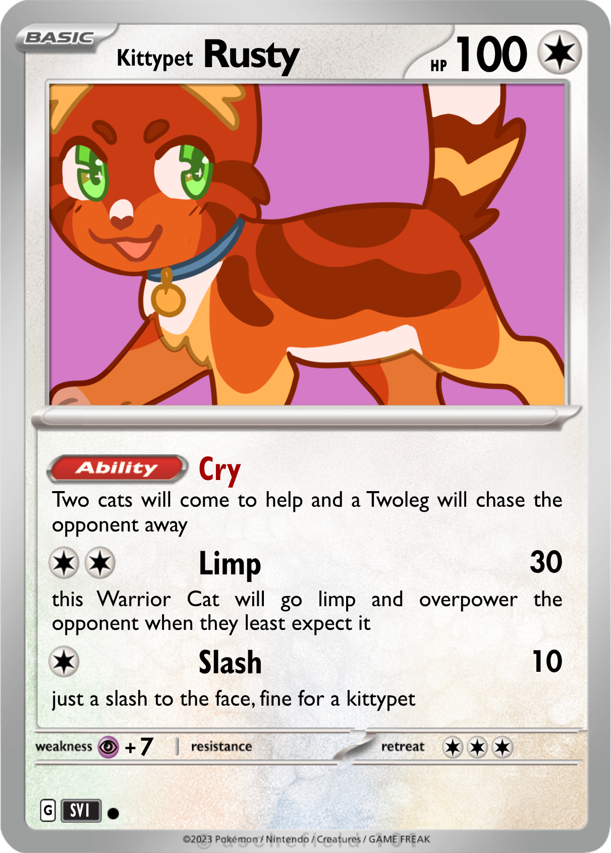Rusty - WarriorCats_fan | Pokécardmaker.net