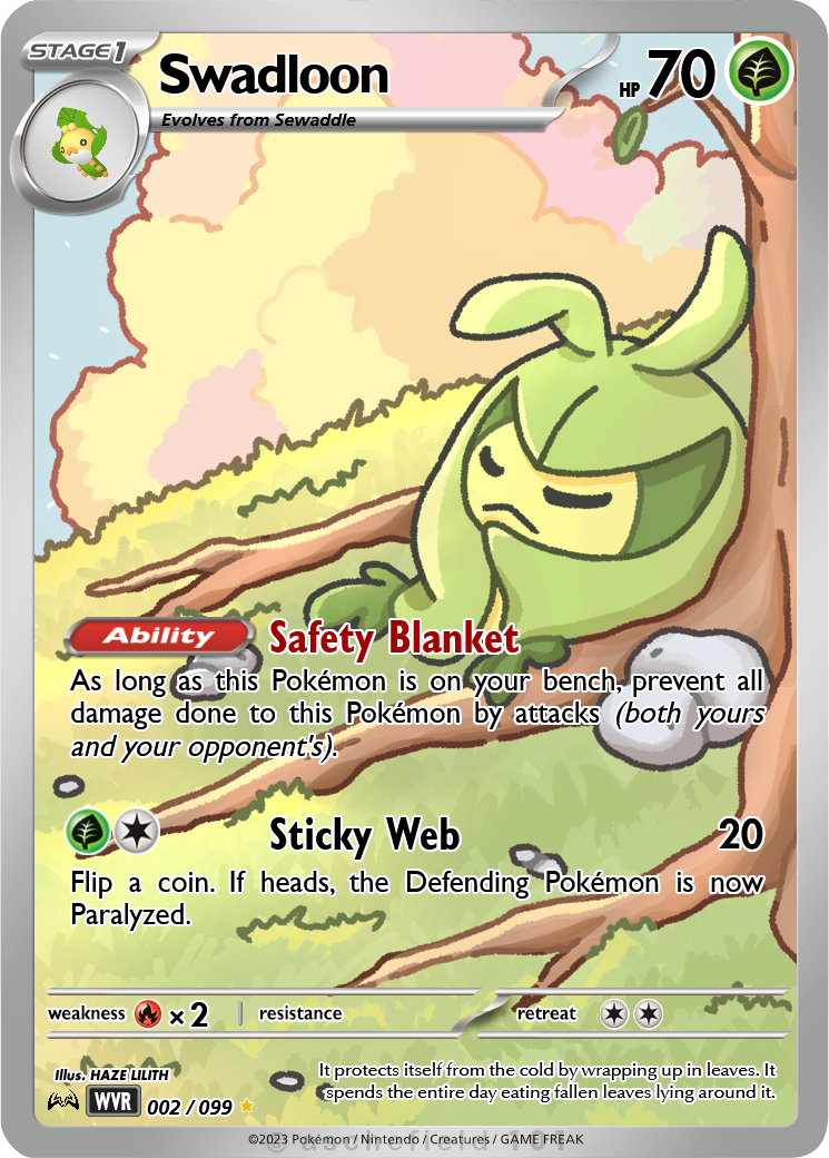 Swadloon - Weaver | Pokécardmaker.net