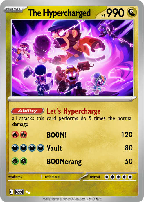 The Hypercharged - Wesstar123454 | Pokécardmaker.net
