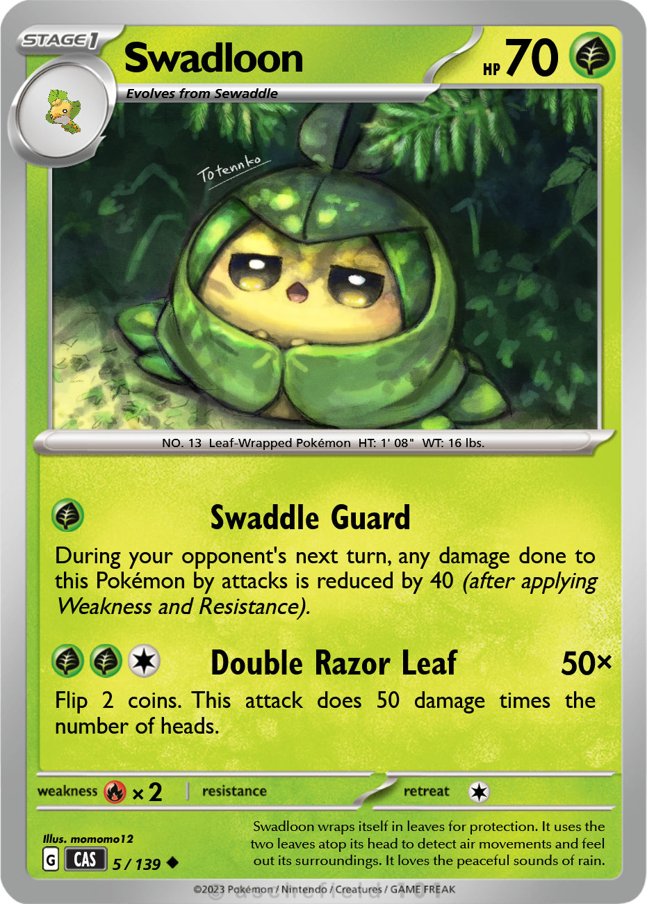 Swadloon - Wetgoat | Pokécardmaker.net