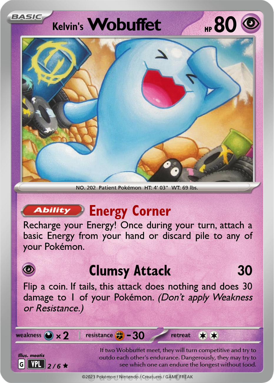 Wobuffet - Wetgoat | Pokécardmaker.net