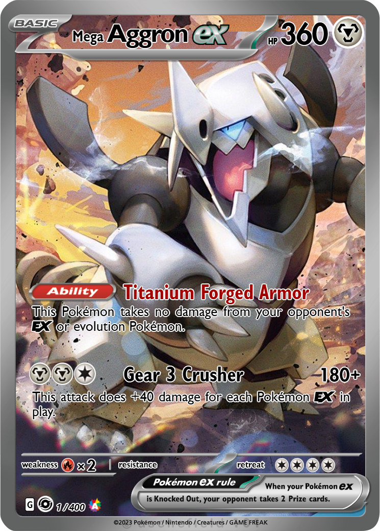 Aggron - Whomp1996 | Pokécardmaker.net