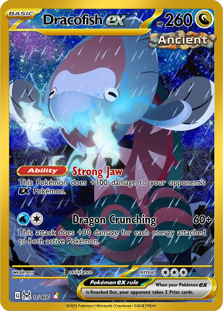 Dracofish - Whomp1996 | Pokécardmaker.net