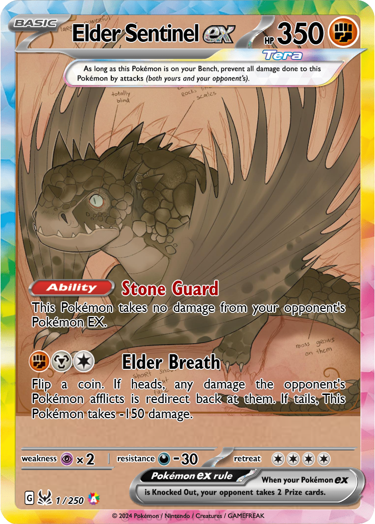 Elder Sentinel - Whomp1996 | Pokécardmaker.net