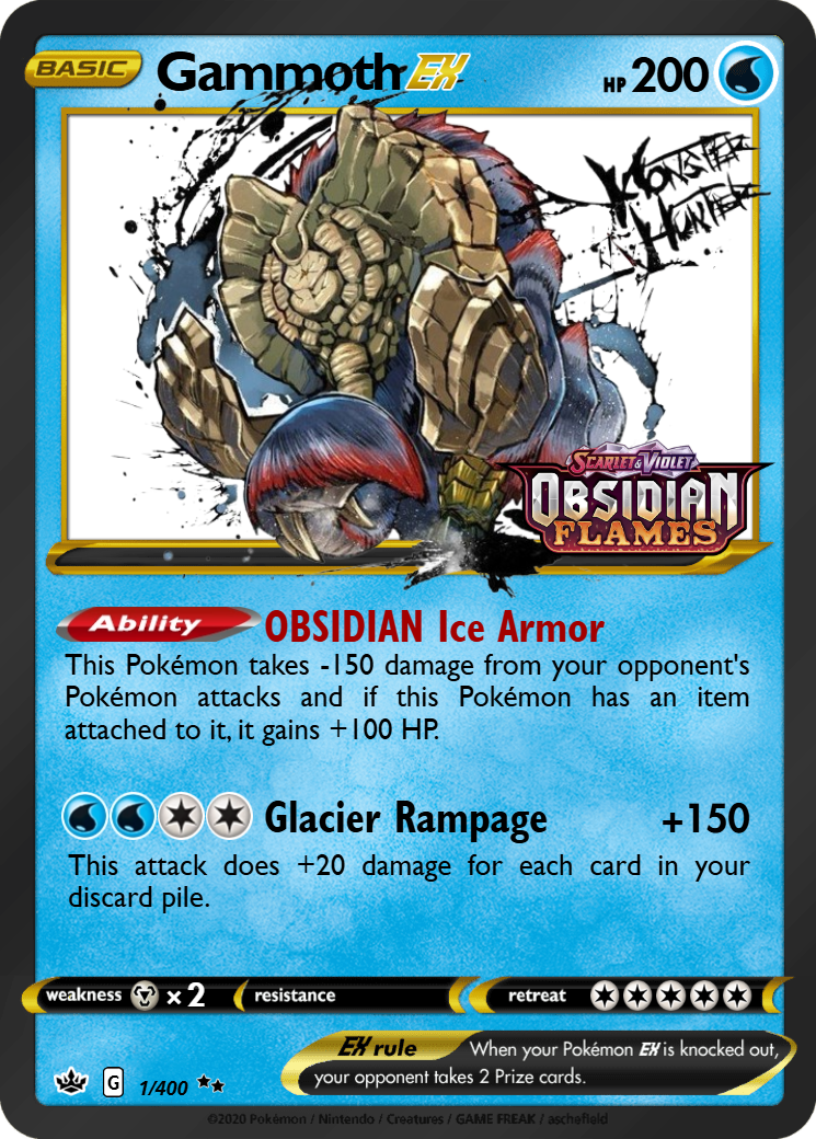 Gammoth - Whomp1996 | Pokécardmaker.net