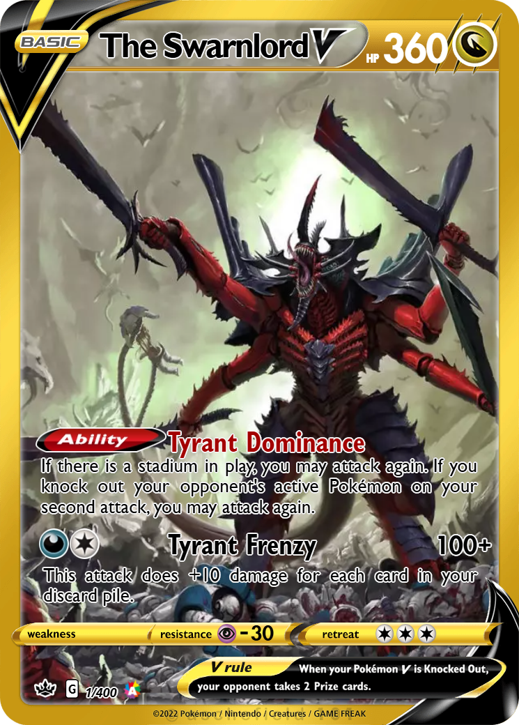The Swarnlord - Whomp1996 | Pokécardmaker.net