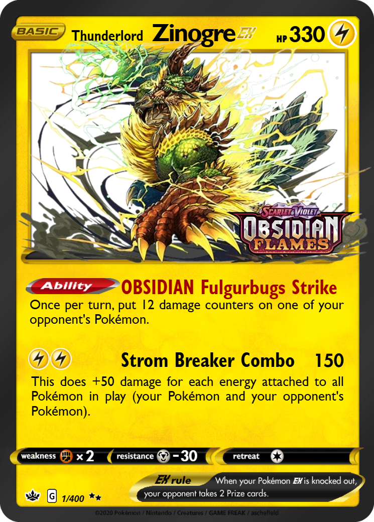 Zinogre - Whomp1996 | Pokécardmaker.net
