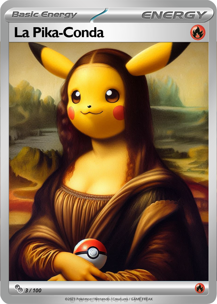 La Pika-Conda - WikiFlix | Pokécardmaker.net