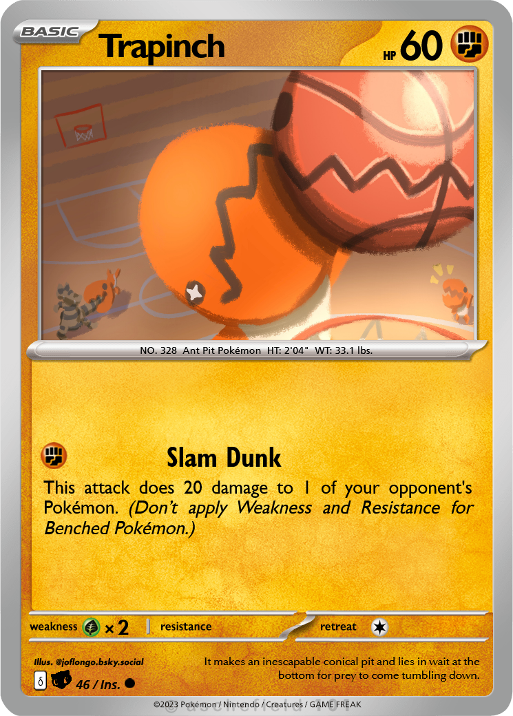 Trapinch - WillMAW2 | Pokécardmaker.net