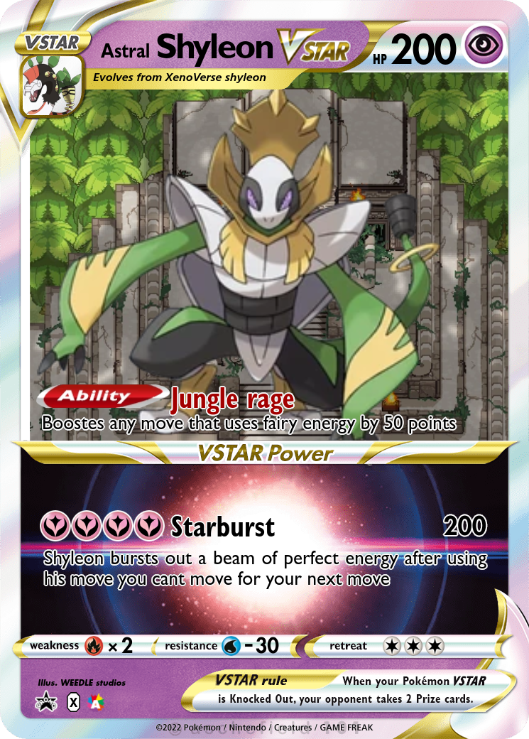 Shyleon - XenoVerse | Pokécardmaker.net