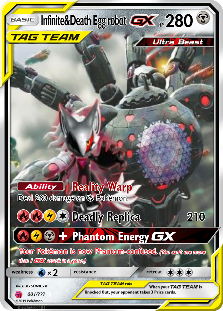 Infinite&Death Egg robot - XxSONICxX | Pokécardmaker.net