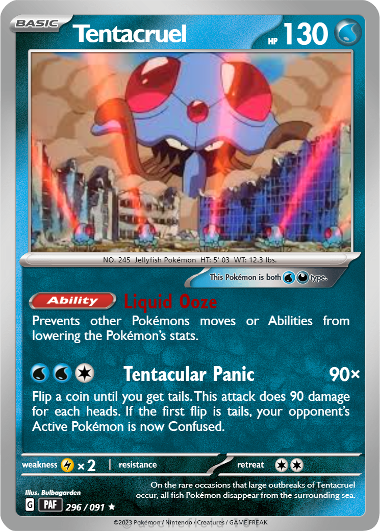 Tentacruel - XxSONICxX | Pokécardmaker.net
