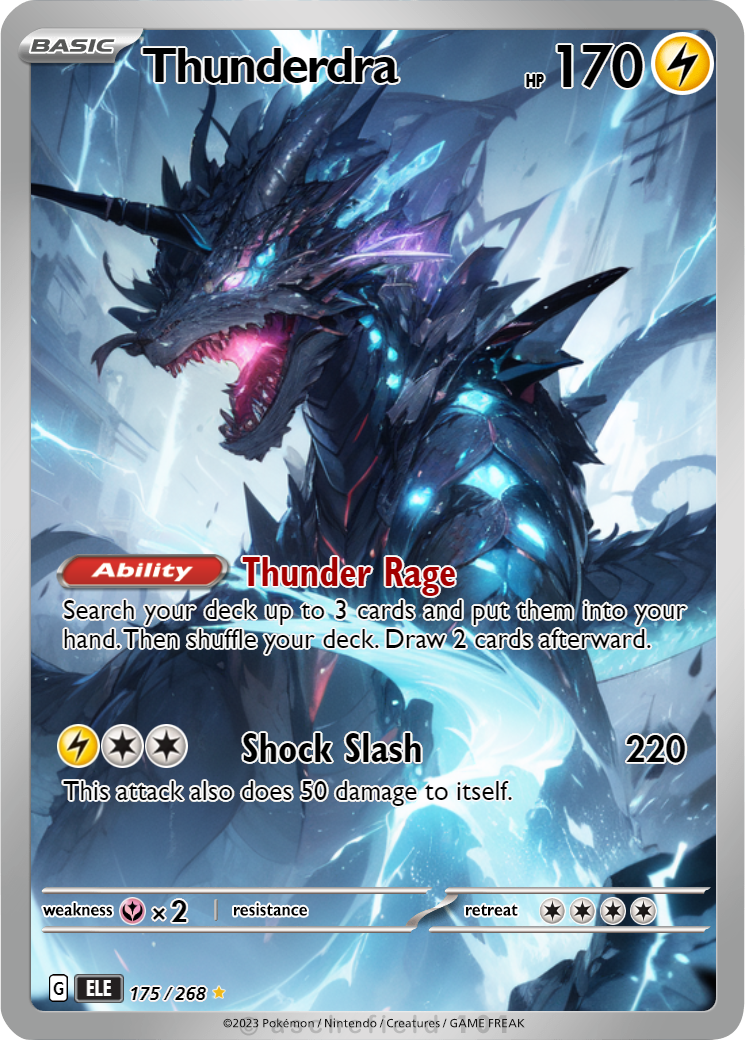 Thunderdra - XxSONICxX | Pokécardmaker.net