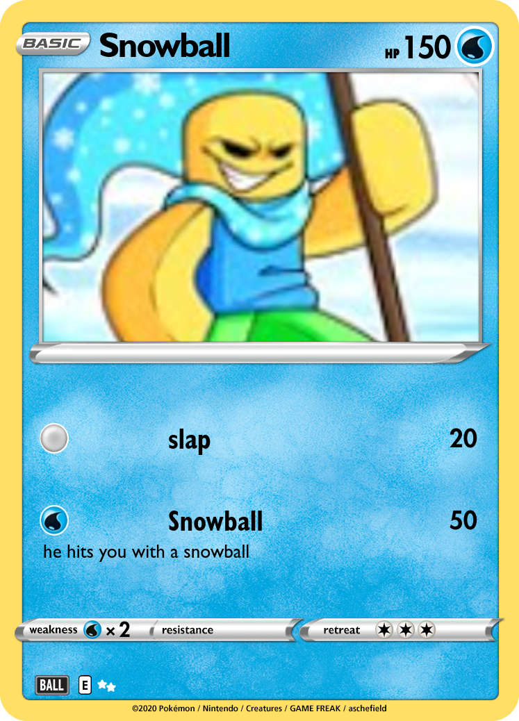 Snowball - YOYO | Pokécardmaker.net