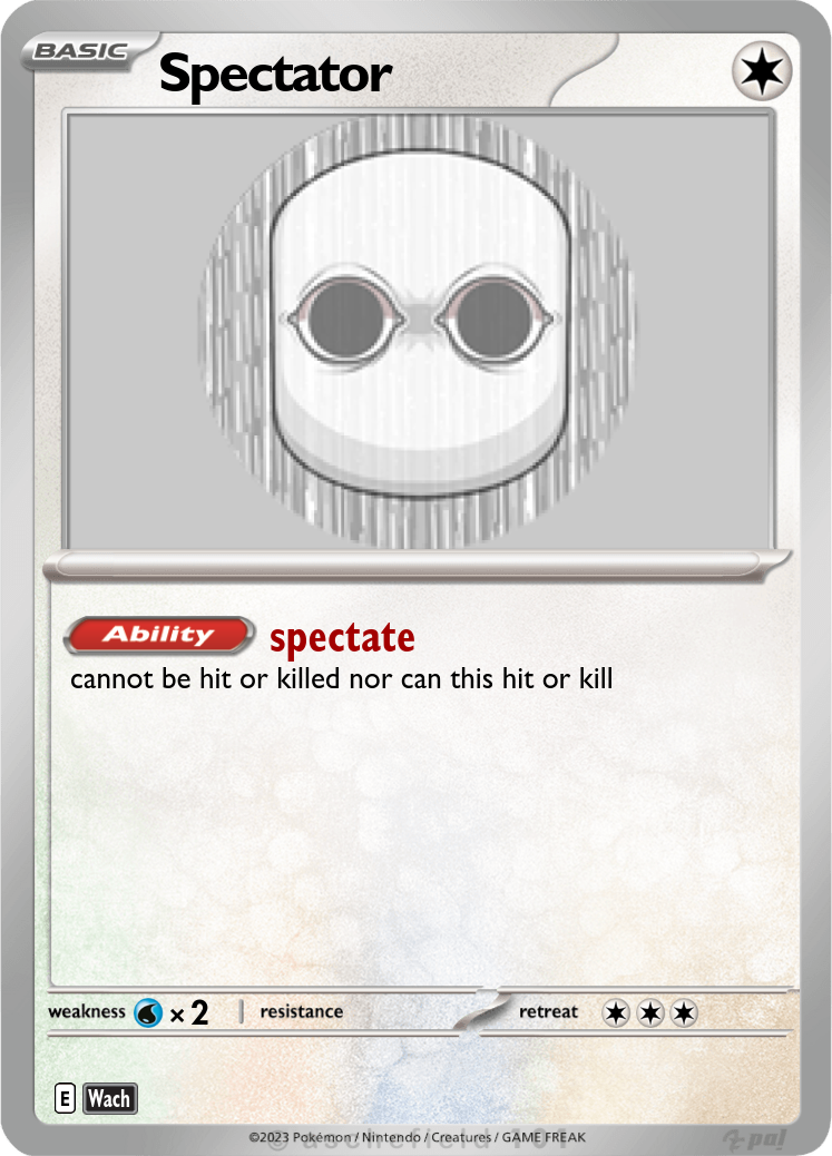 Spectator - YOYO | Pokécardmaker.net