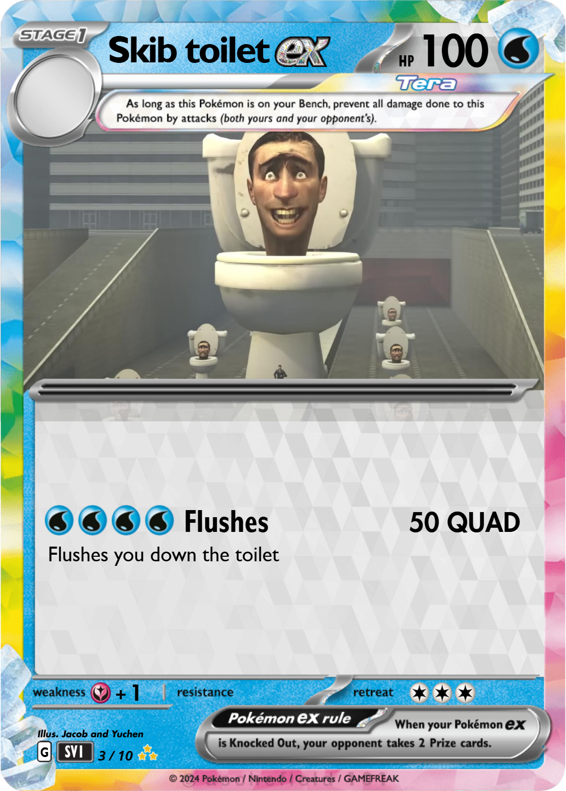Skib toilet - Yacobb | Pokécardmaker.net