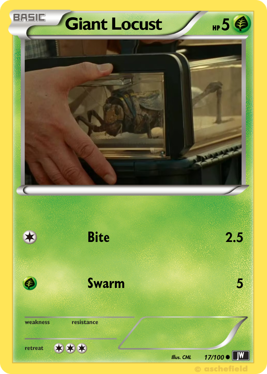 Giant Locust - Yahhaha77 | Pokécardmaker.net