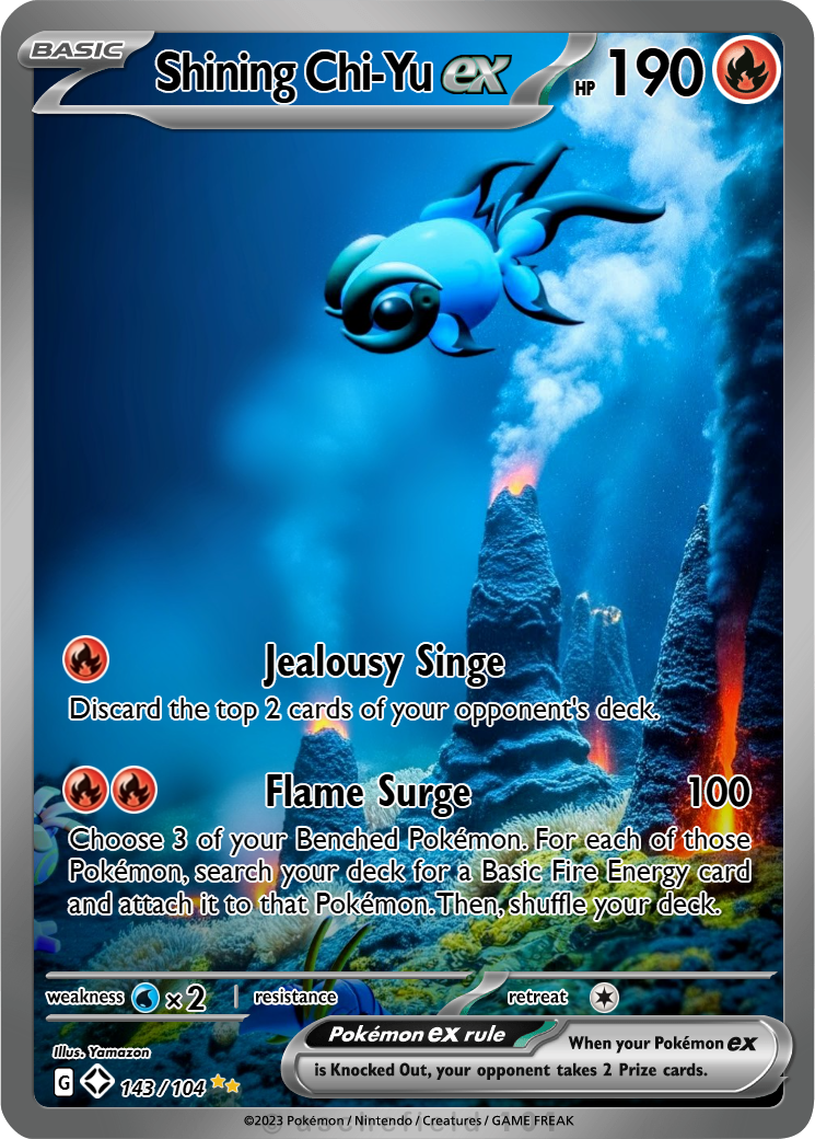 Shining Chi-Yu - Yamazon2 | Pokécardmaker.net