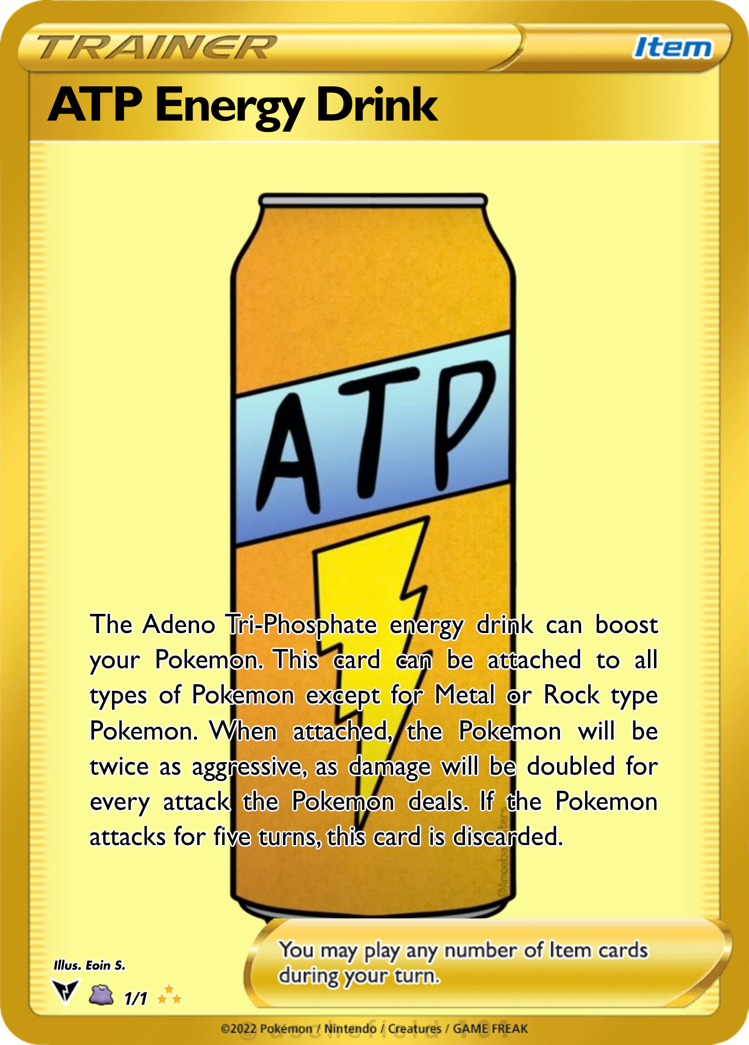 ATP Energy Drink - Yeeoin139 | Pokécardmaker.net
