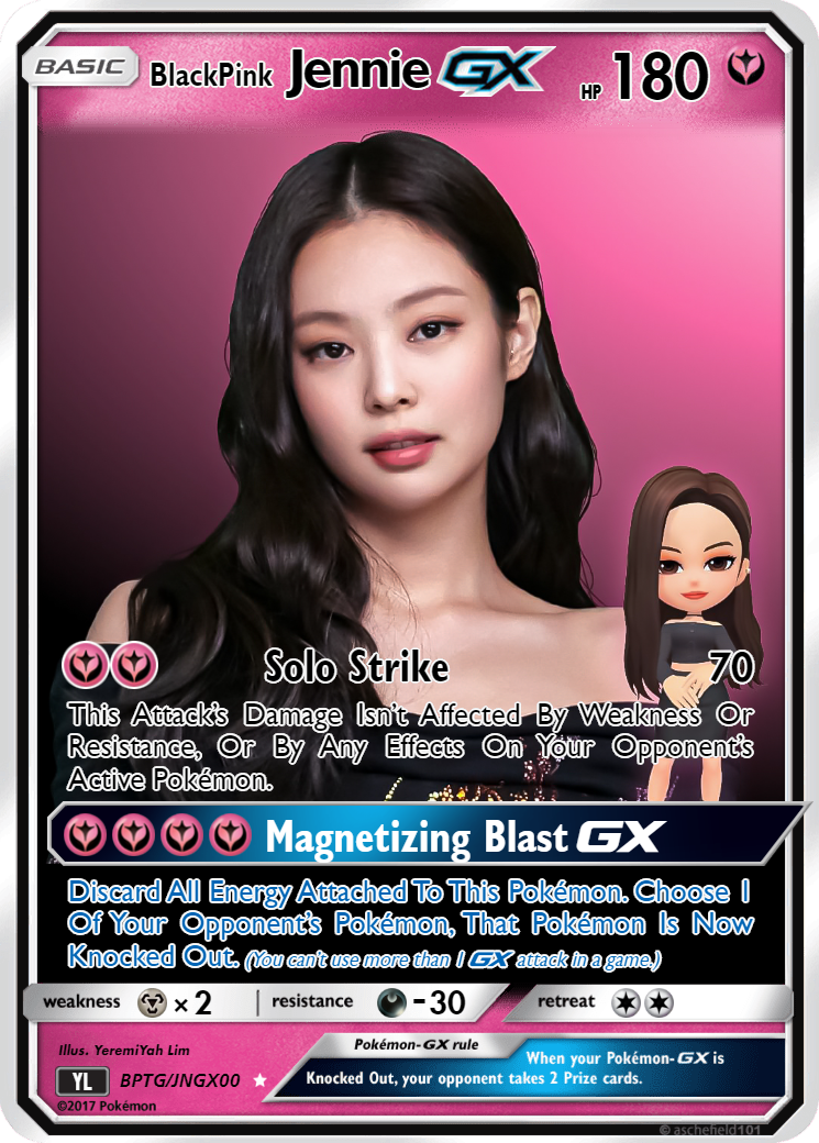 Jennie - YeremiYahLim | Pokécardmaker.net