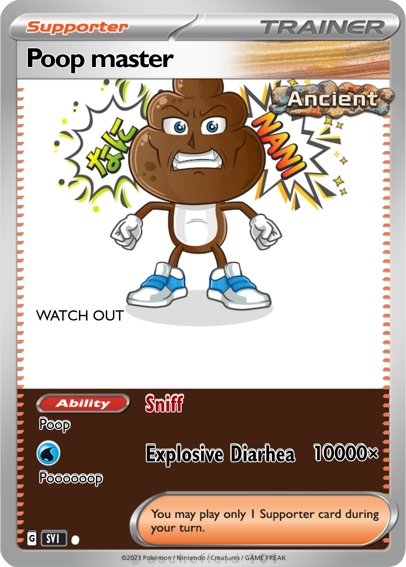 Poop master - Yoo | Pokécardmaker.net